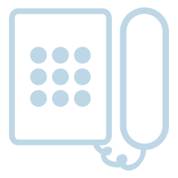 Telephone Line Icon PNG & SVG Design For T-Shirts