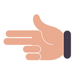 Hand Making Gun Transparent PNG & SVG Vector