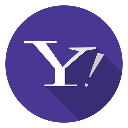 Yahoo Logo Transparent Black Yahoo 2 Icon Free Black Site Logo Icons