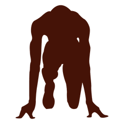 Running Starting Position Transparent PNG & SVG Vector