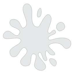 Splatter Cartoon Stain PNG & SVG Design For T-Shirts