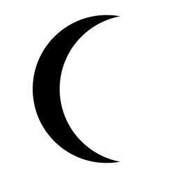 Simple Moon Sky Night PNG & SVG Design For T-Shirts