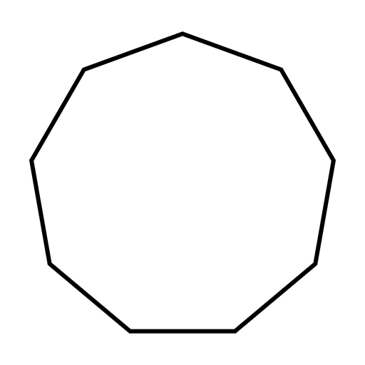 Nonagon Png Vector
