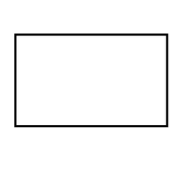 Trazo de forma rectangular - Descargar PNG/SVG transparente