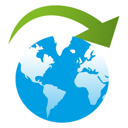 Arrow On Globe PNG & SVG Design For T-Shirts