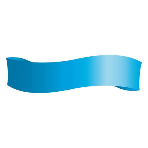 Fita onda azul - Baixar PNG/SVG Transparente