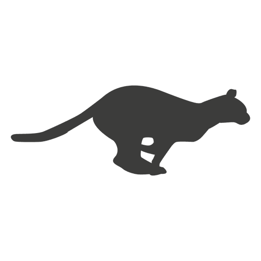 Cat running sequence 16 - Transparent PNG & SVG vector file
