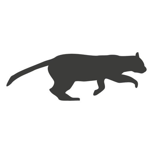 Cat running sequence 4 - Transparent PNG & SVG vector file