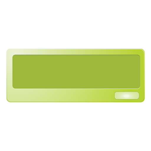Green message box - Transparent PNG & SVG vector file