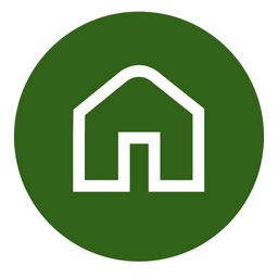 Outlined House Round Icon Transparent PNG & SVG Vector