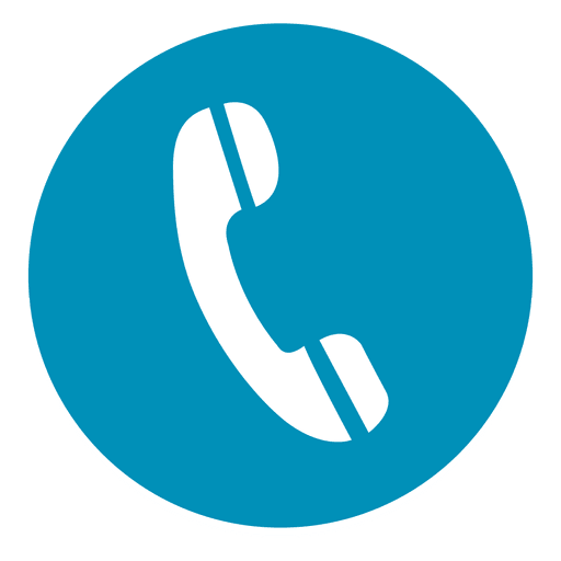Telefon Runde Symbol - Transparenter PNG und SVG-Vektor