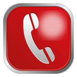 Diseño PNG Y SVG De Icono De Receptor Rojo Para Camisetas