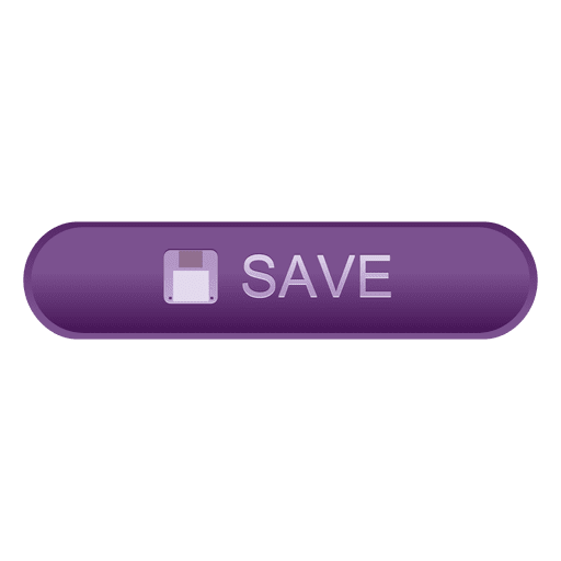 Guardar botón morado - Descargar PNG/SVG transparente