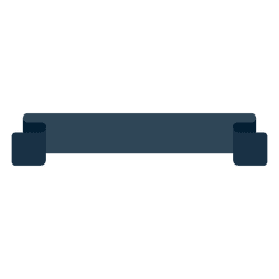 Retro Ribbon Navy Blue Label PNG & SVG Design For T-Shirts