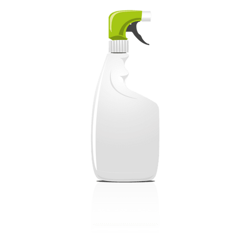 Spray Bottle Blank PNG SVG Design For T Shirts