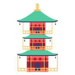 PNGs transparentes de pagode