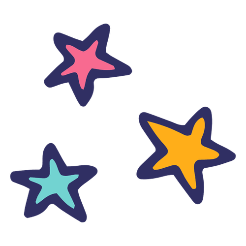 Small Star Icon Star Logo Or Icon With Small Star Inside. Minimal Star