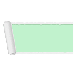Green Ripped Paper Banner PNG & SVG Design For T-Shirts