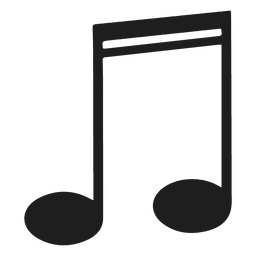 PNGs transparentes de corchea