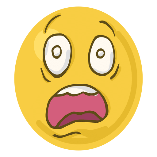 Cara de choque emoji - Descargar PNG/SVG transparente