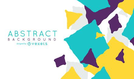 Background Design With Abstract Shapes Vector Download