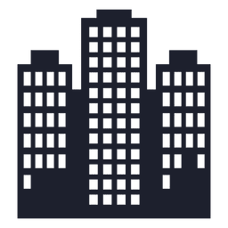 Diseño PNG Y SVG De Torres Edificio Silueta Para Camisetas