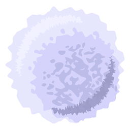 Diseño PNG Y SVG De Ilustración De Glóbulos Blancos Para Camisetas