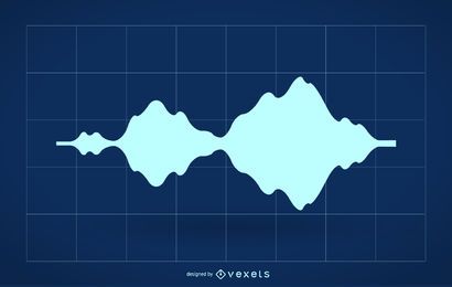 Audio Wave Silhouette Vector Download