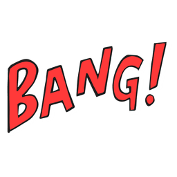 Bang Illustration Transparent PNG & SVG Vector