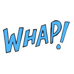 Design PNG E SVG De Ilustração Whap Para Camisetas