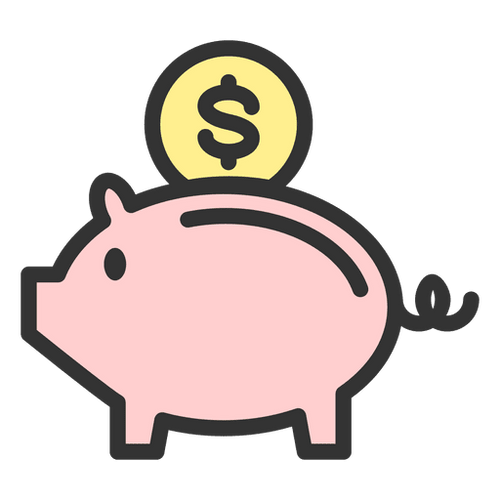 Pig Money Box PNG SVG Design For T Shirts