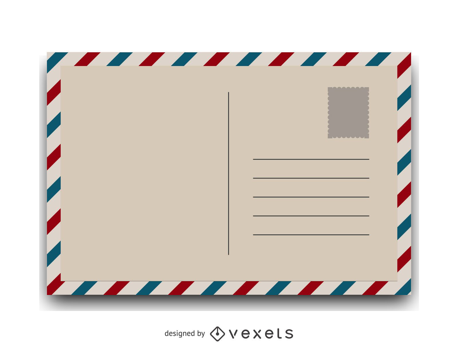 Ilustração vintage do cartão postal - Baixar Vector Ilustração vintage do cartão postal - Baixar Vector