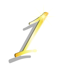 Gold Figure One Artistic Symbol PNG & SVG Design For T-Shirts