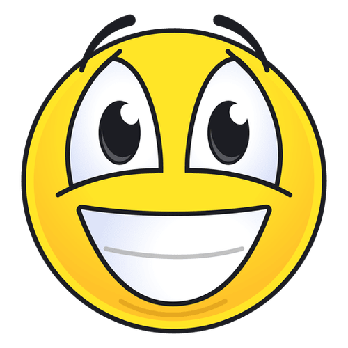 Laughing Emoticon Face