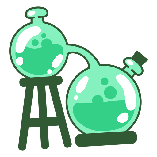 Chemistry flasks - Transparent PNG & SVG vector file