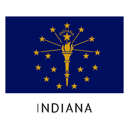 Indiana State Flag PNG & SVG Design For T-Shirts