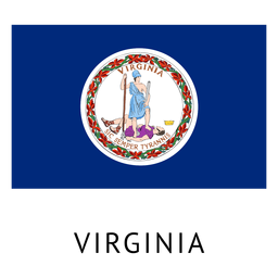 Virginia State Flag PNG & SVG Design For T-Shirts