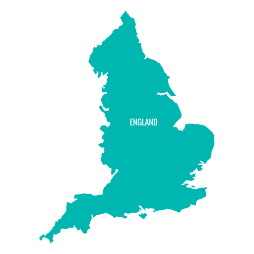 Mapa del pais de inglaterra - Descargar PNG/SVG transparente
