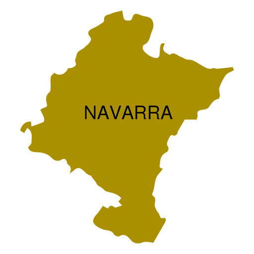 Navarra autonomous community map - Transparent PNG & SVG vector file