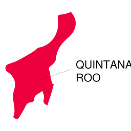 Quintana Roo State Map PNG & SVG Design For T-Shirts