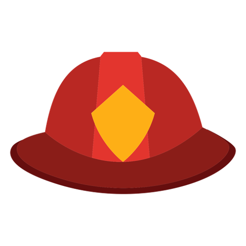 Feuerwehrmann Hut Vektor