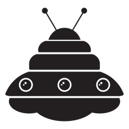 Unidentified Flying Object Icon PNG & SVG Design For T-Shirts
