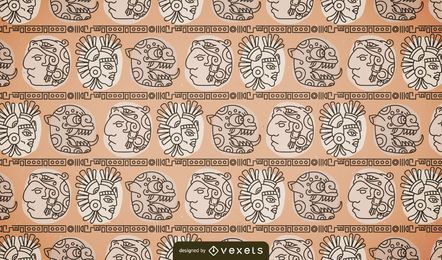 Native Mayan Pattern Vector Download
