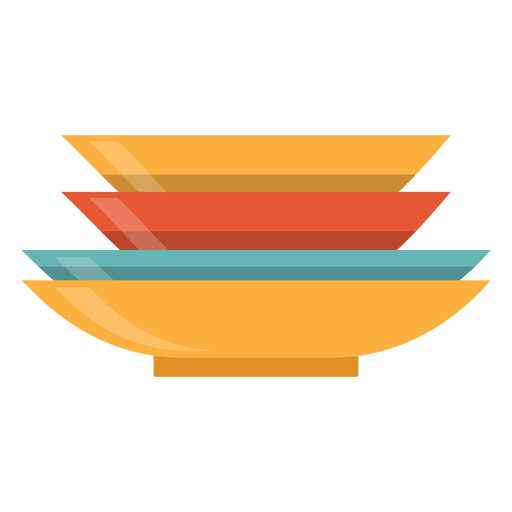 Stack of plates icon - Transparent PNG & SVG vector file