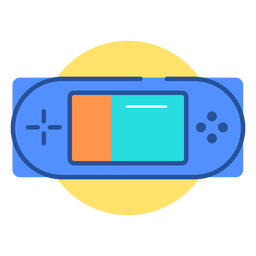Handheld Game Console Icon PNG & SVG Design For T-Shirts