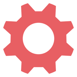 Red Gear Icon Png