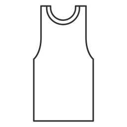 Women tank top flat icon - Transparent PNG & SVG vector file