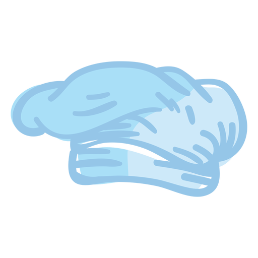 Chefs toque hat illustration - Transparent PNG & SVG vector file