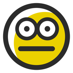 Verlegenes Farbiges Strich-Emoticon PNG- Und SVG-Design Für T-Shirts