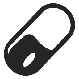 Simple Capsule Icon PNG & SVG Design For T-Shirts